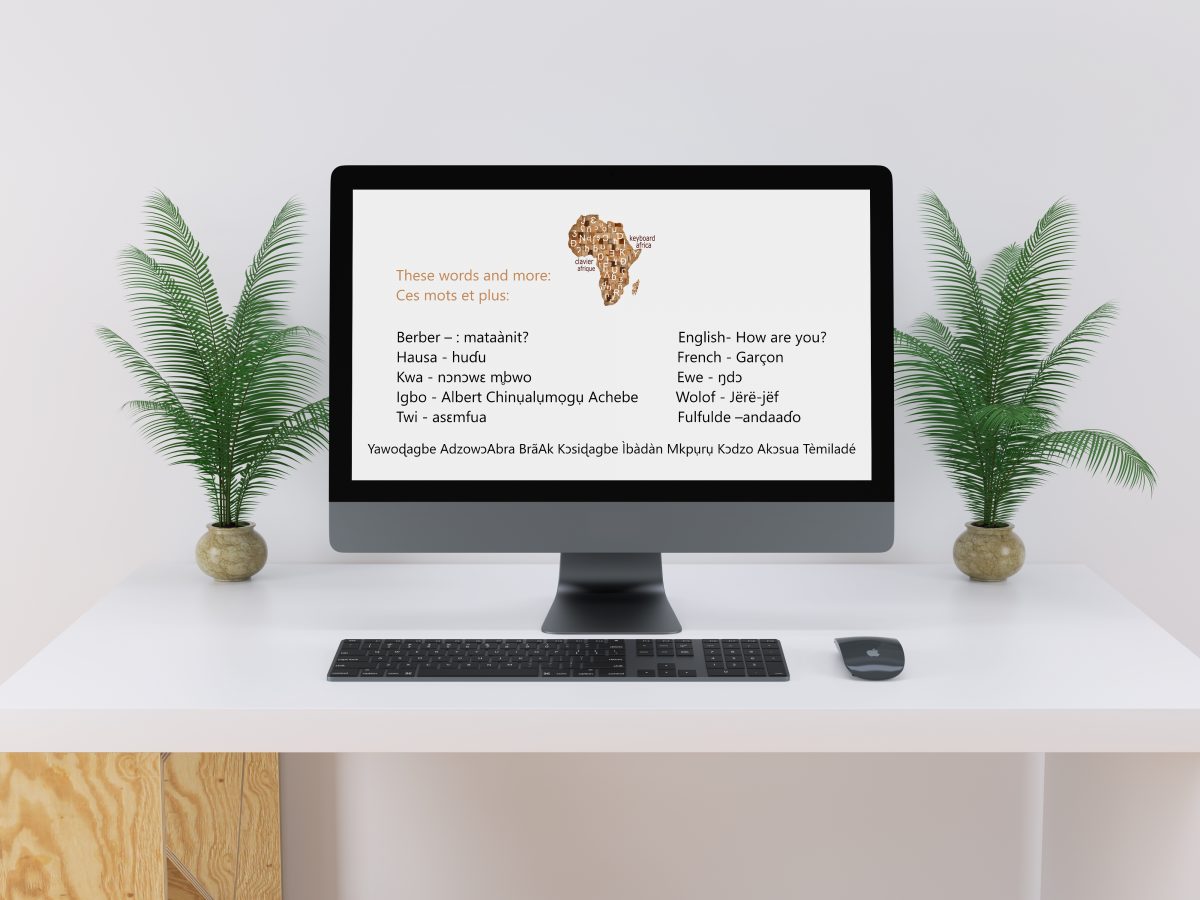 Keyboard Africa – Keyboarding Native African Languages